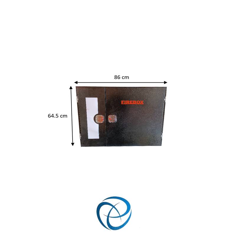 Two-door fire extinguisher box, code AP4 - HRD Fire & Pumps Equipments