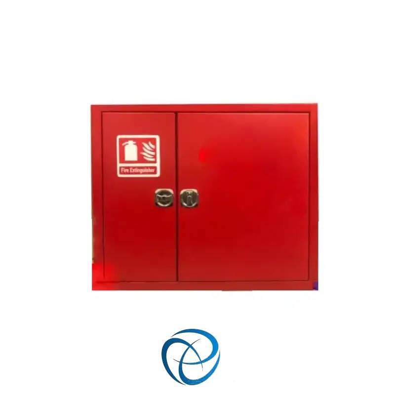 Twin iron fire extinguisher box - HRD Fire & Pumps Equipments